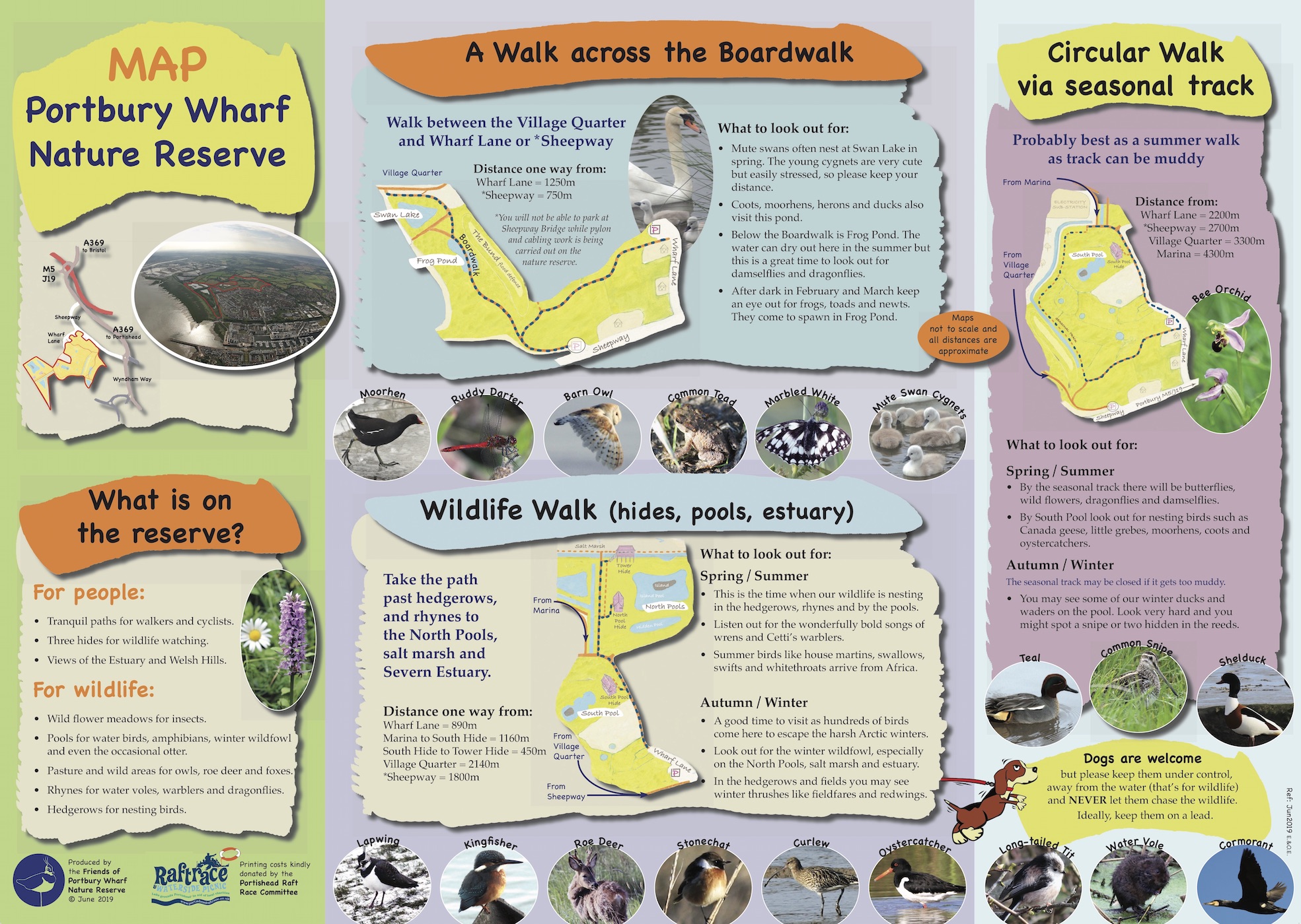 Map of Portbury Wharf Nature Reserve - Friends of Portbury Wharf Nature ...